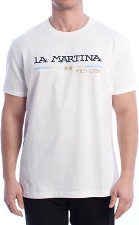 La Martina T-SHIRT MANICHE CORTE UOMO BIANCO