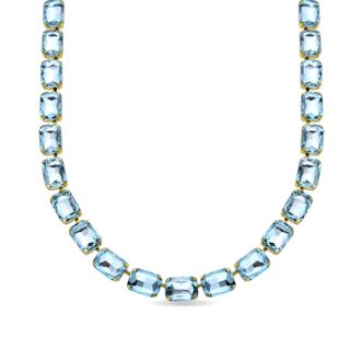 Luxenter Ankek-Halskette aus 18k Gelbgold