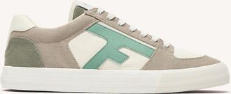 Faguo Baskets en toile beige et bleu - WALNUT