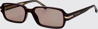 Victoria Beckham Rechteckige Sonnenbrille aus Acetat mit Schildpattmuster