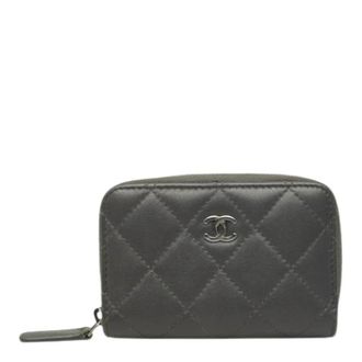 Chanel Pre-owned Coin Purse - - Pre-owned - Damen - Grau - ONE SIZE