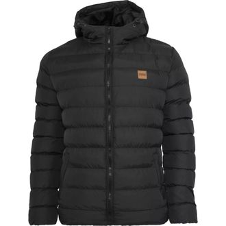 Urban Classics Basic Steppjacke f&uuml;r Herren (Schwarz)
