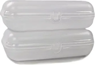 Tupperware Maxi-Twin to Go transparent (2) Brotdose Dose Lunchbox Maxitwin 37019