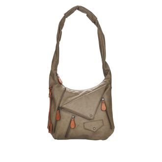 Remonte Damen Q0610 Umhängetasche, olive/cayenne, Einheitsgröße