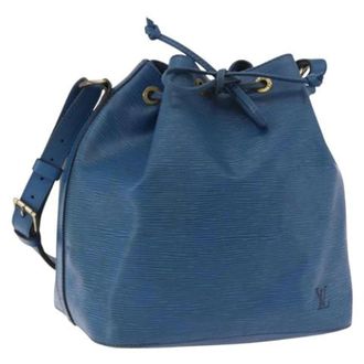 Louis Vuitton Sac bandouli&egrave;re Petit No&eacute; Pre-owned - Femme - Pre-owned - Bleu - Taille: ONE Size
