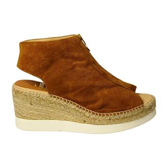 Kanna Femme, Chaussures, Brun, Taille: 36 EU 19kv5140 Espadrille Wedge