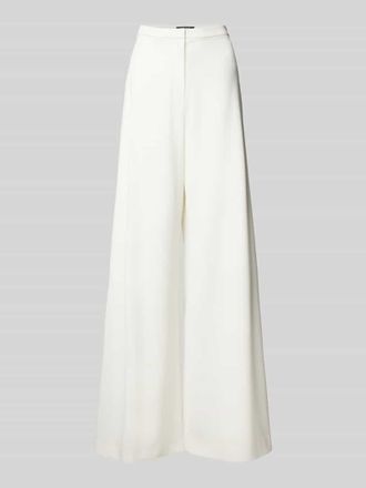 Swing Wide Leg Stoffhose mit verdecktem Verschluss