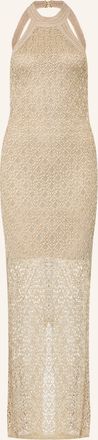 Guess Strickkleid Serina Mit Glitzergarn beige