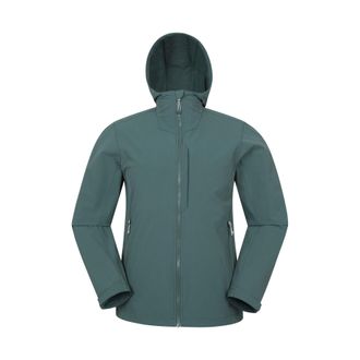 Mountain Warehouse Retreat Softshelljacke Packable für Herren (Grün)