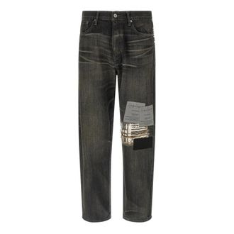 Yohji Yamamoto Savage Denim DP Basic Pants - - Jeans - Herren - Schwarzk - L