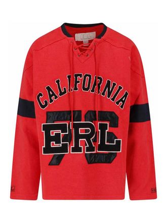 ERL Pull &Agrave; Col V - Rouge