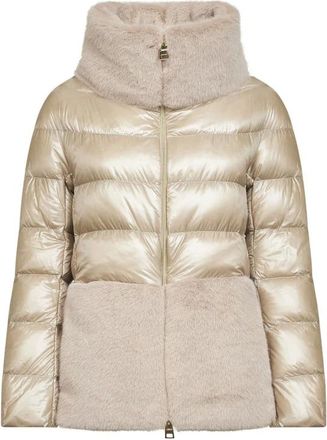 Herno Femme, Vestes, Beige, Taille: 42 FR Herno Manteaux