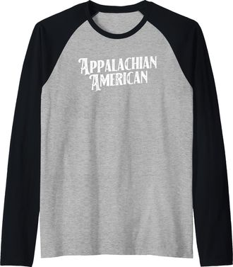Giant Step Design Co. Appalachian American Vintage Appalachia Pride Grafik Raglan