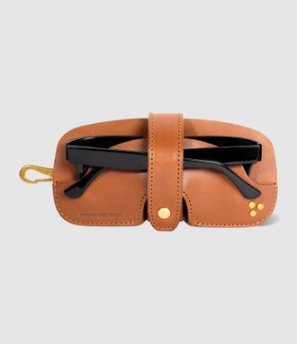 Jerome Dreyfuss Pochette Étui Lunette Chêne
