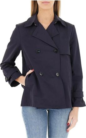 Emme Di Marella Emme DI Marella, Femme, Manteaux, Bleu, Taille: 42 FR Emmpelota Trench