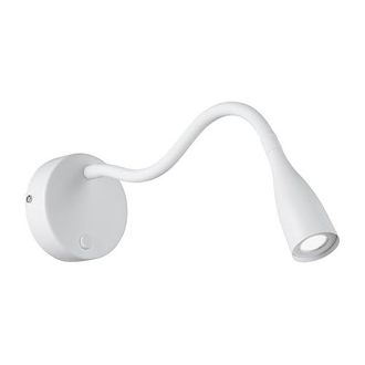 Eglo Applique murale int&eacute;rieure LED Olivandino, lampe de lecture avec bras articul&eacute;, luminaire pour salon et chambre, spot orientable en m&eacute;tal et plastique