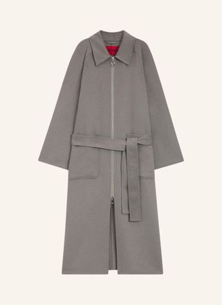 HUGO BOSS Hugo Klassischer Mantel Minetta-1_Df Relaxed Fit grau