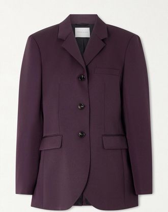 Veronica de Piante Fini Blazer Aus Wolle - Lila