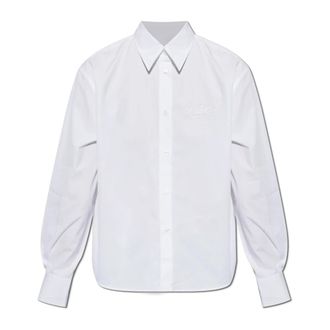 Off-white Hemd mit besticktem Logo - - Blouses & Shirts - Damen - Wei&szlig; - M