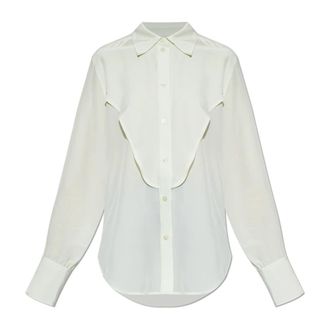 Victoria Beckham Seidenhemd - - Blouses & Shirts - Damen - Gr&uuml;n - 2XS