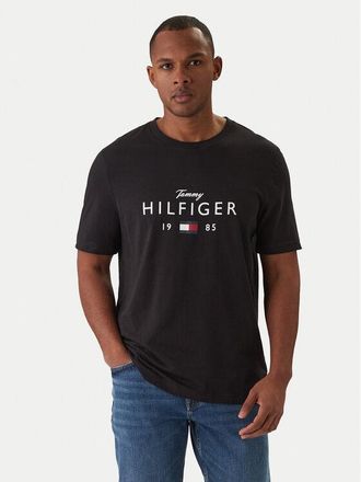 Tommy Hilfiger T-Shirt MW0MW41455 Schwarz Regular Fit