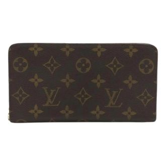 Louis Vuitton Pre-owned Monogram Long Zipper Wallet - - Pre-owned - Damen - Braun - ONE SIZE