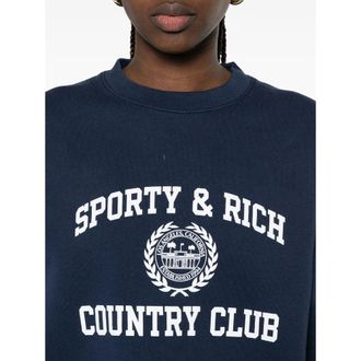 Sporty & Rich Dnavy Sweatshirt - Navy