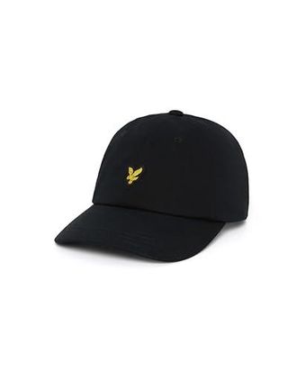 Lyle & Scott Homme Casquette De Baseball avec Logo, Jet Black, One Size