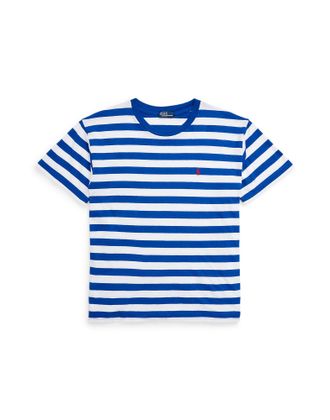 Ralph Lauren STRIPED COTTON JERSEY CREWNECK TEE