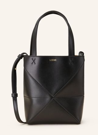 Loewe Handtasche Puzzle Tote Mini schwarz