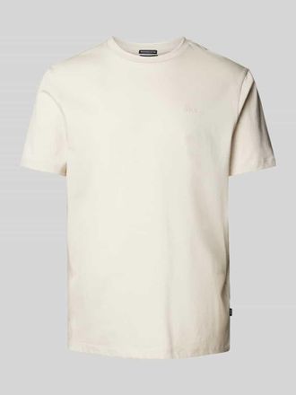 Joop T-Shirt mit geripptem Rundhalsausschnitt Modell Cosmo