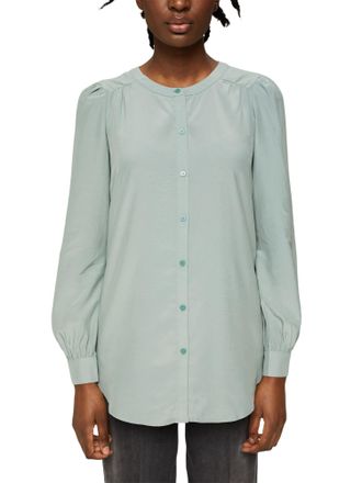 Esprit Damen 991EE1F322 Bluse, 335/DUSTY Green, 32