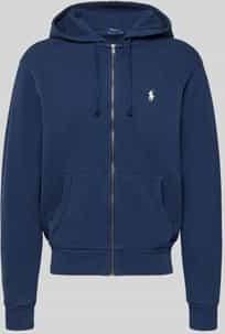 Polo Ralph Lauren Regular Fit Sweatjacke aus reiner Baumwolle