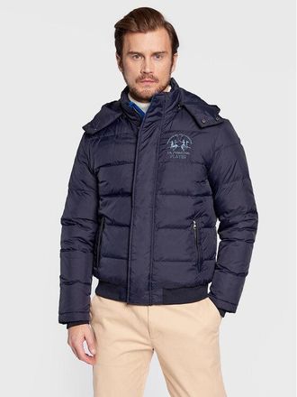 La Martina La Martina Daunenjacke UMO602 PA003 Dunkelblau Regular Fit