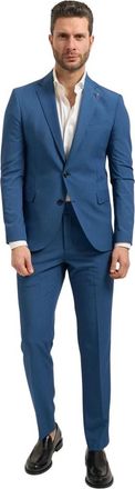 Mulish Homme, Costumes, Bleu, Taille: L Monet Single-breasted Suit