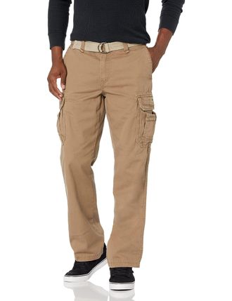 Unionbay Herren Survivor Iv Cargohose mit Lockerer Passform, Größen Freizeithosen, Dugout, 40W / 30L