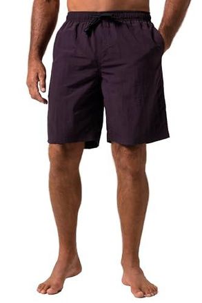 JP1880 Hommes Jusquau 7 XL - Short de Bain Longueur Genou. Taille &eacute;lastique et Slip int&eacute;gr&eacute; - s&egrave;che Rapidement, Violet fonc&eacute; 4XL 702526120-4XL