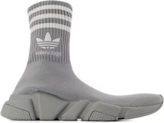 Balenciaga Low-Top Sneaker - Speed Lt Adidas Sneakers - Grey/Logo White - Gr. 35 (EU) - in Grau - f&uuml;r Damen