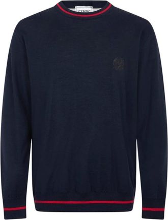 Iceberg Pull col rond - Homme - Pulls - Bleu - Taille: L