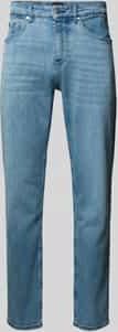 HUGO BOSS Straight Fit Jeans aus Baumwoll-Mix Modell MAINE