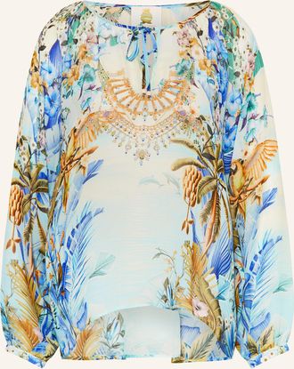 Princess Goes Hollywood Princess Goes Hollywood Blusenshirt Aus Seide Mit Schmucksteinen blau