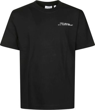 Off-white Homme, Tops, Noir, Taille: XL Machine Arrow Skate T-shirt