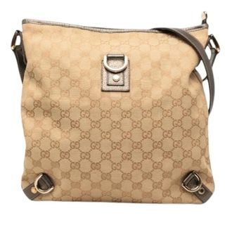 Gucci Sac bandouli&egrave;re Abbey Pre-owned - Femme - Pre-owned - Beige - Taille: ONE Size