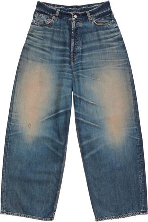 Acne Studios jean à effet délavé - Bleu