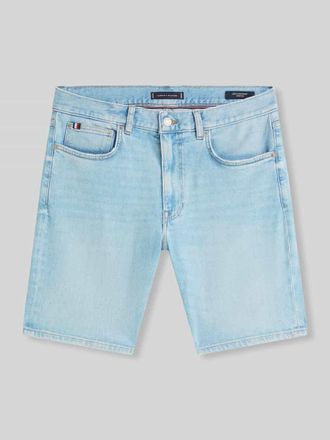 Tommy Hilfiger Straight Leg Jeansshorts mit 5-Pocket-Design