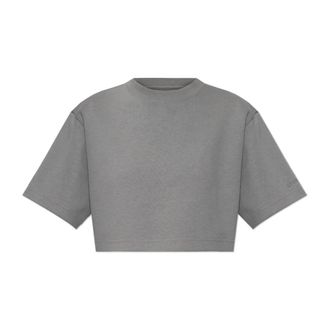 Balenciaga Cropped T-shirt - - Tops - Damen - Grau - M