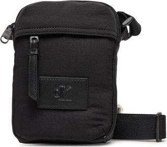 Calvin Klein Jeans Umhängetasche Metro Nylon Reporter Bag LV04G3089G Schwarz