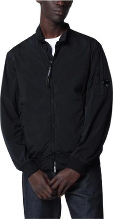 C.P. Company C.p. Company, Homme, Vestes, Bleu, Taille: XL Lens Short Jacket