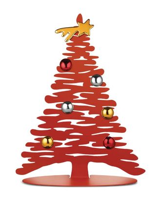 Alessi objets dornement en acier (25 cm x 30 cm) - Rouge