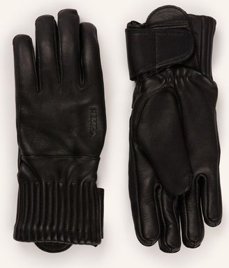 Hestra Lederhandschuhe Idre schwarz